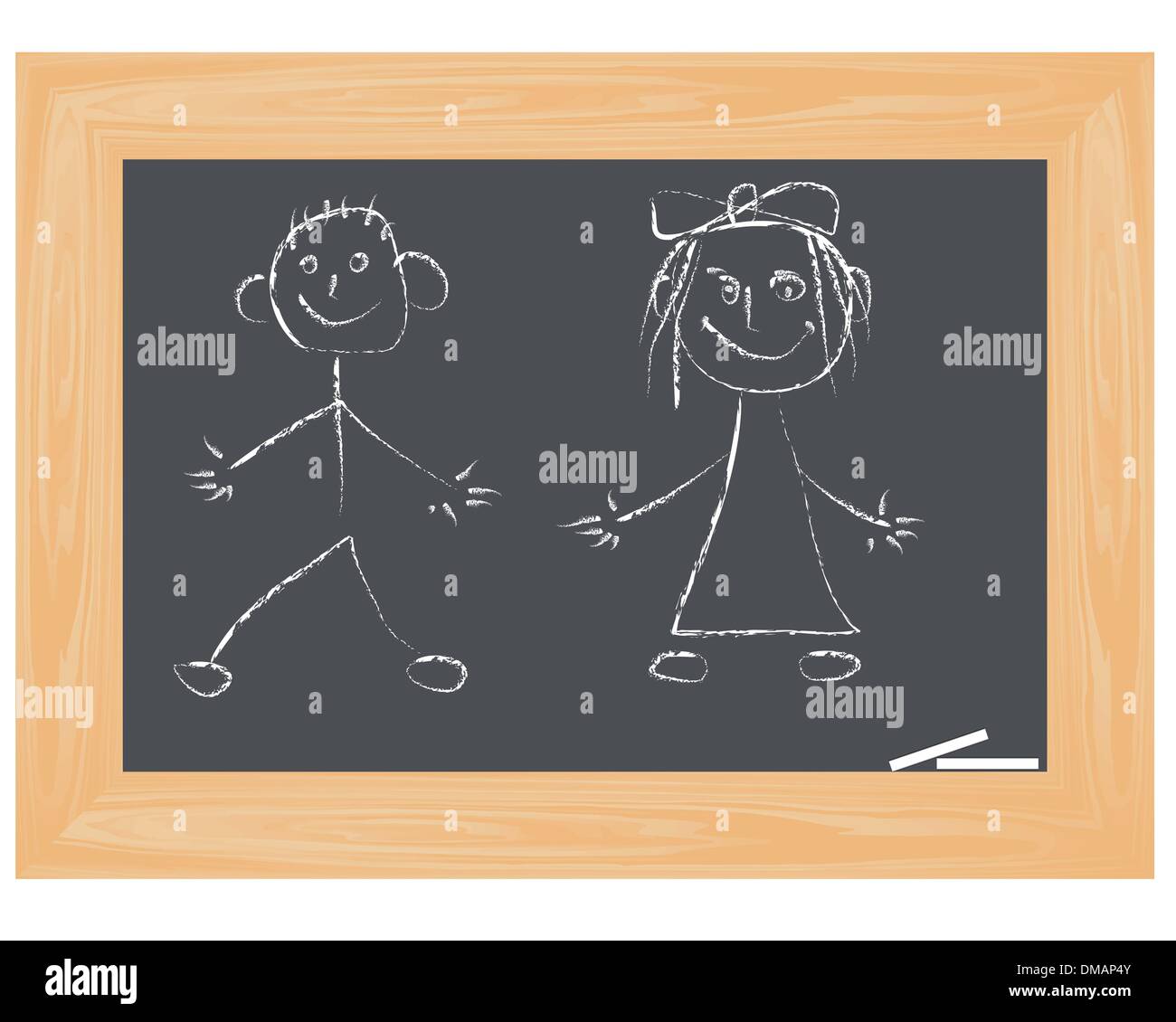 Childrens drawings on school hi-res stock photography and images - Alamy