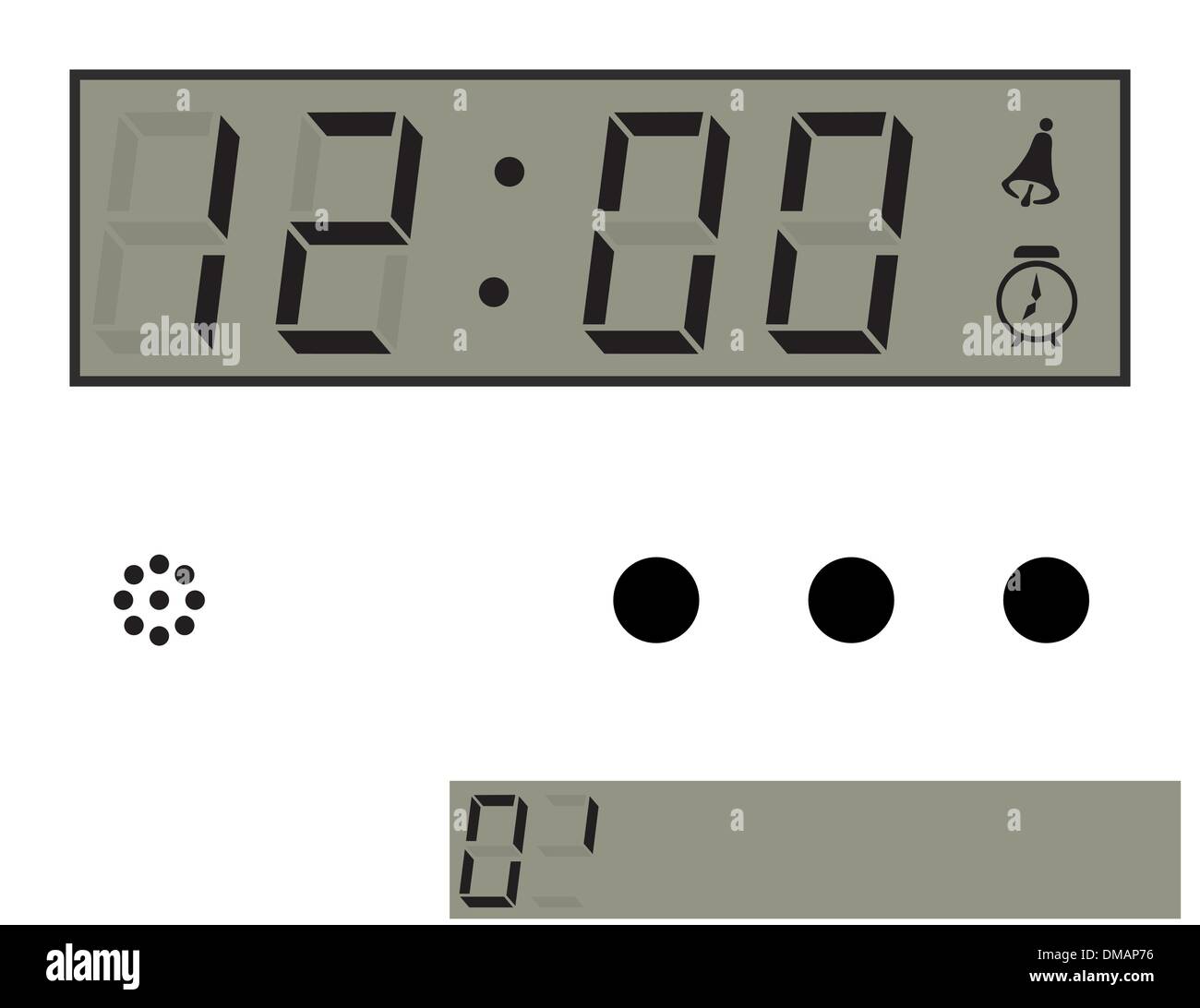 Clock face time o'clock Stock Vector Images - Alamy