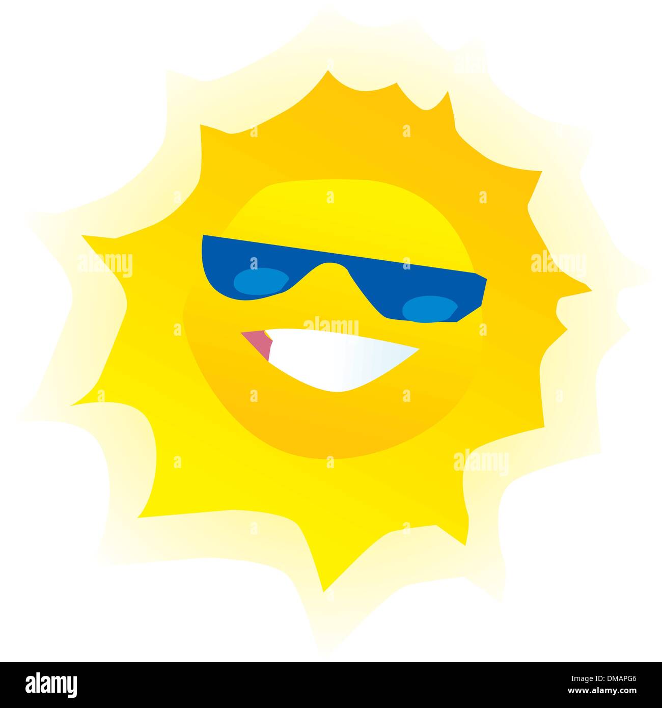 vector smiling sun Stock Vector Image & Art - Alamy