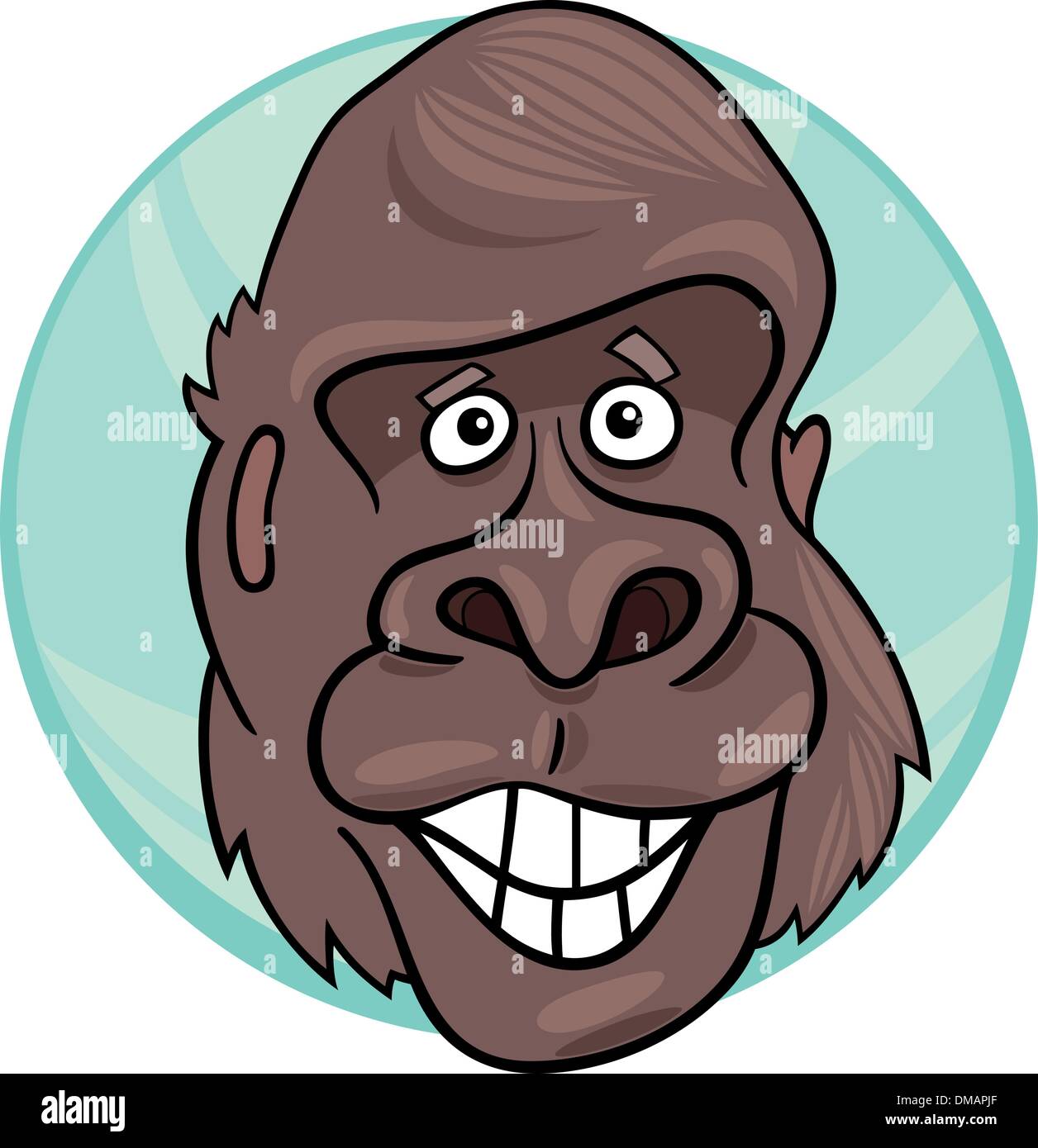 Muscular creature Stock Vector Images - Alamy