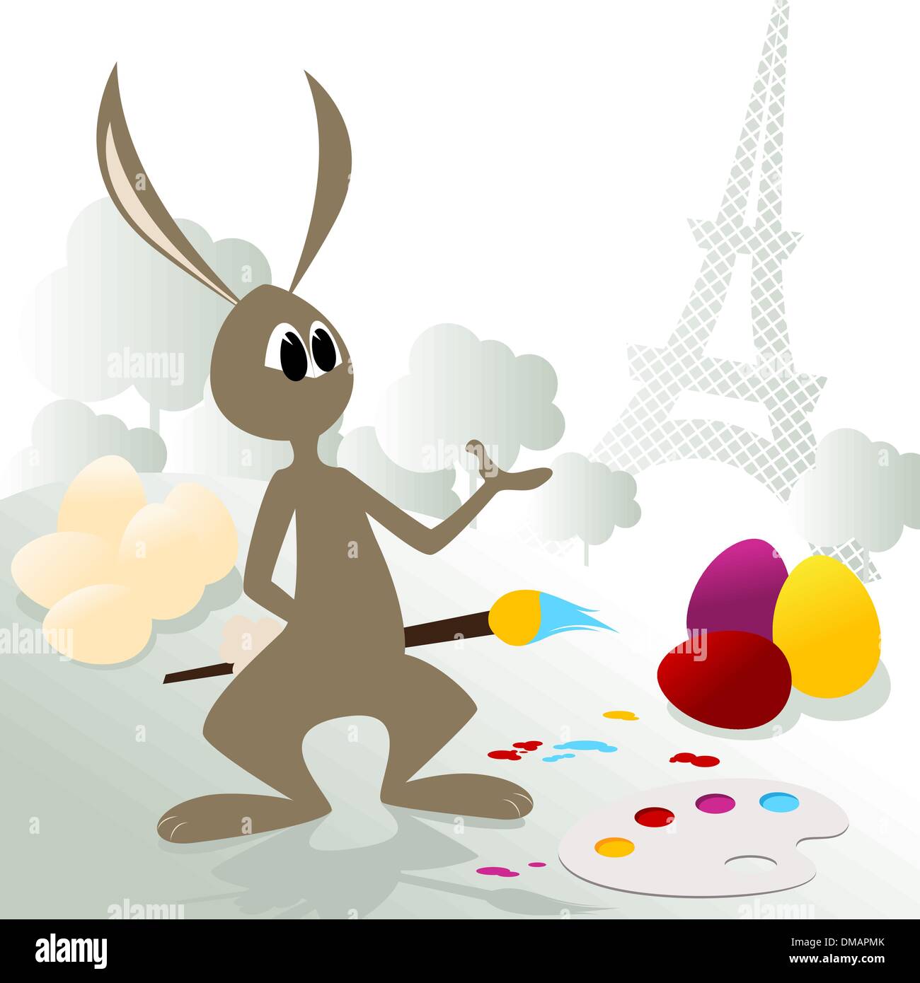 Artistic painting skills Stock Vector Images - Alamy