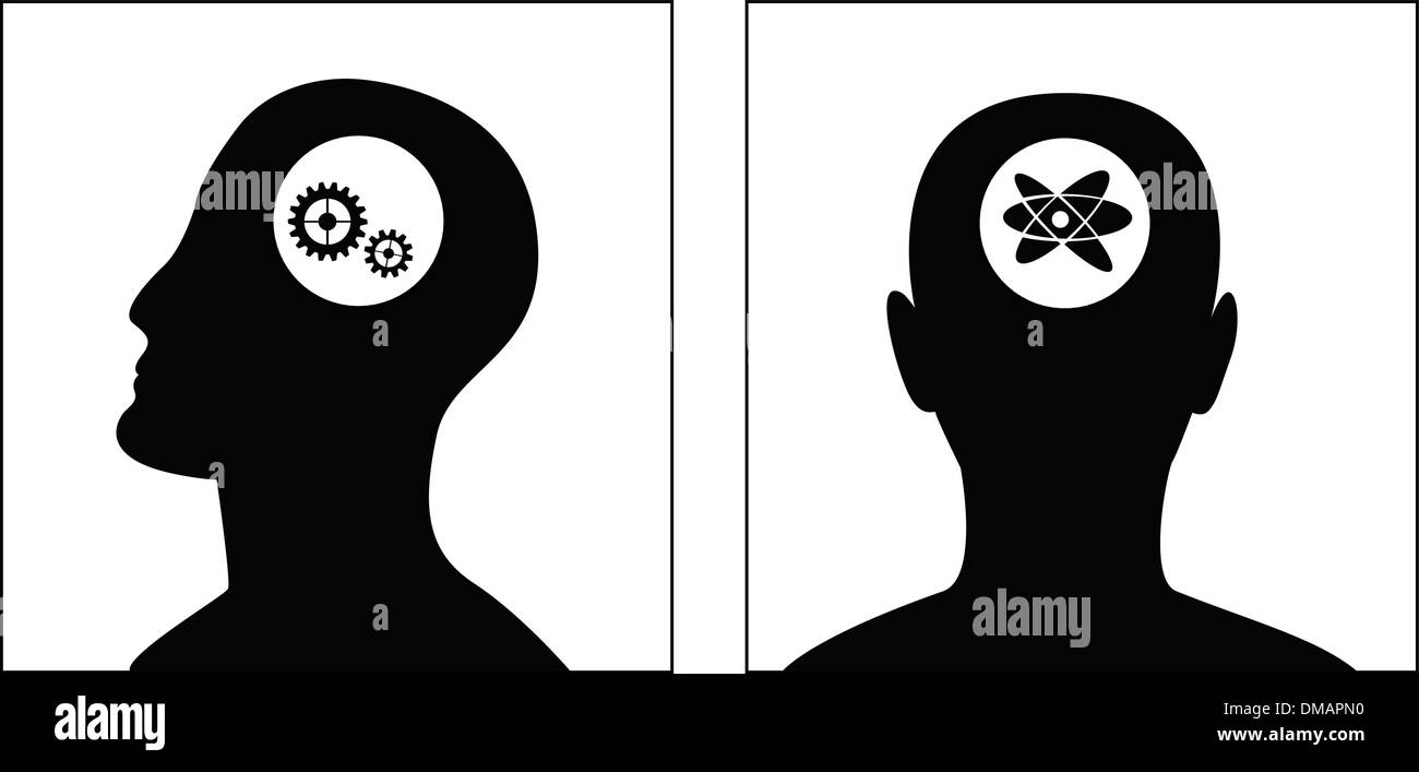 the vector head symbol set Stock Vector Image & Art - Alamy