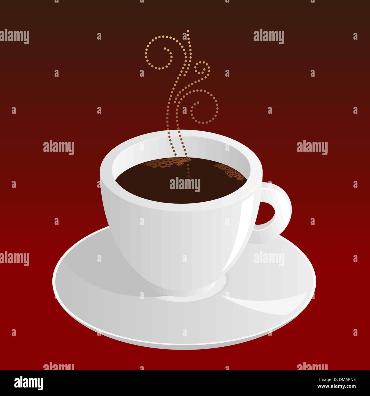 Arabic coffee cup with steam Stock Vector Images - Alamy