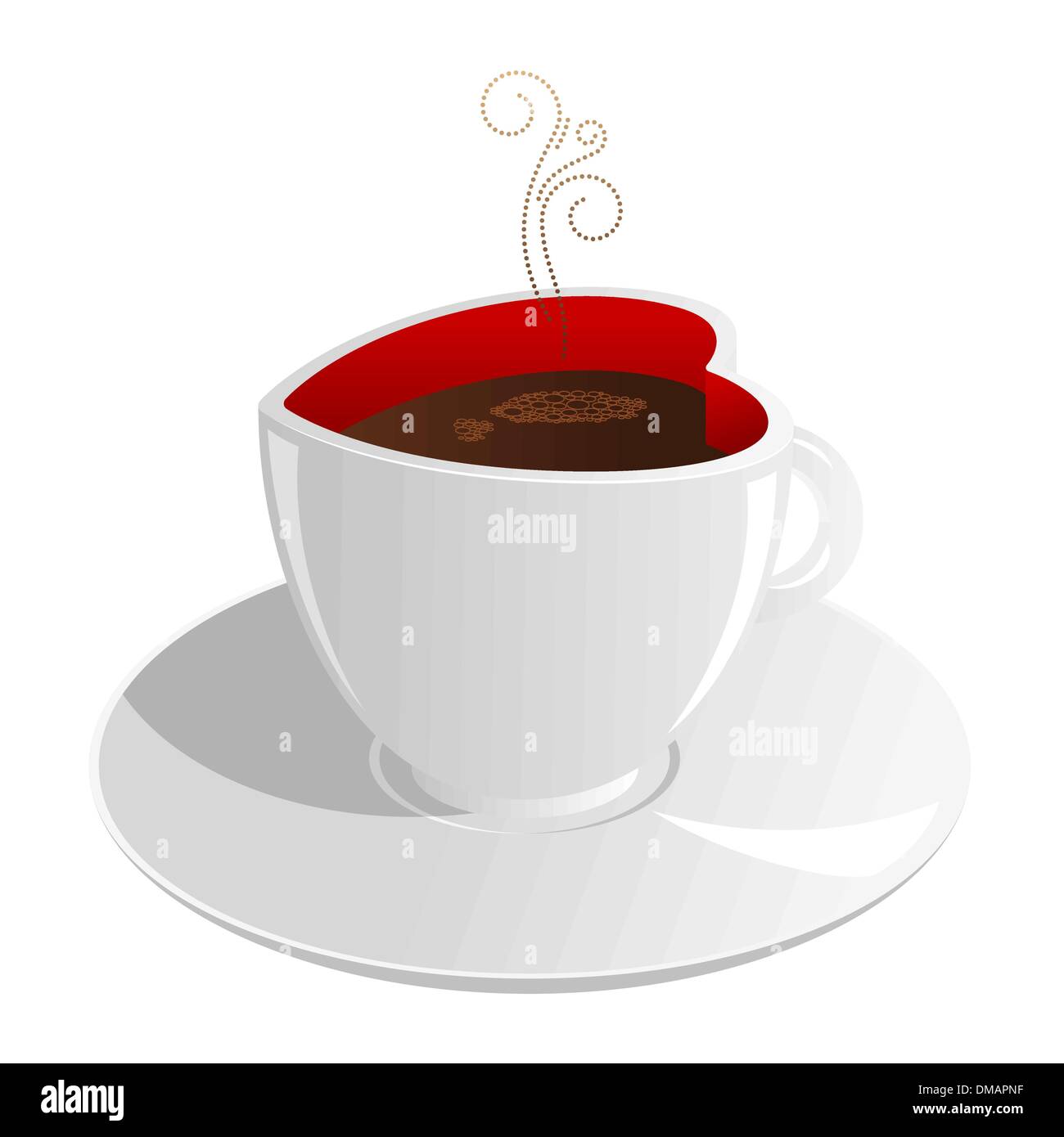 Ceramics heart Stock Vector Images - Alamy