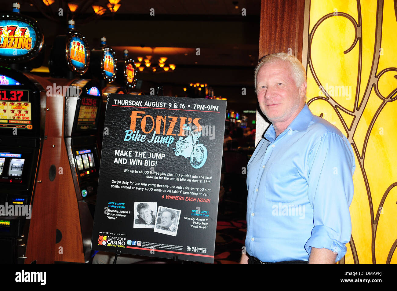 Donny Most from television series 'Happy Days' appears during 'Fonzie's ...