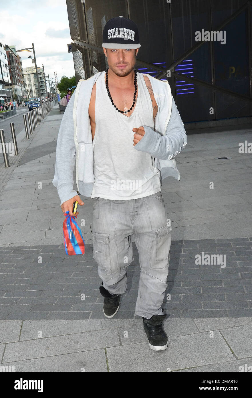 Duncan James star of 'Chicago' musical seen arriving at show's opening ...