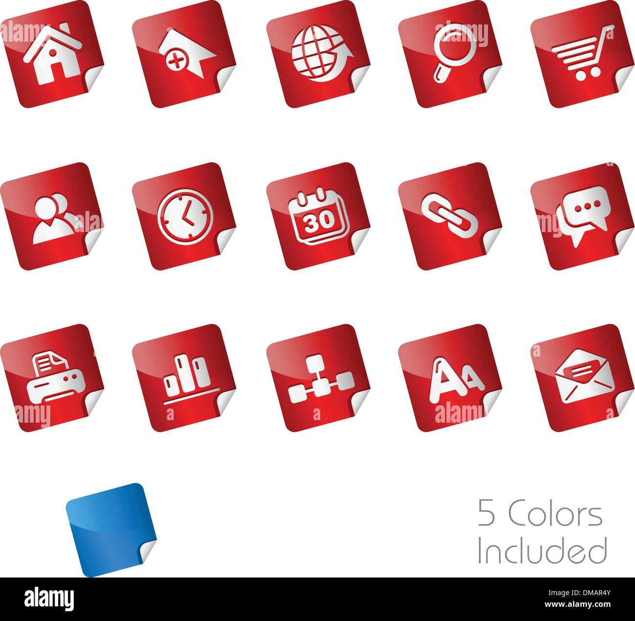 Home address icon in Stock Vector Images - Alamy