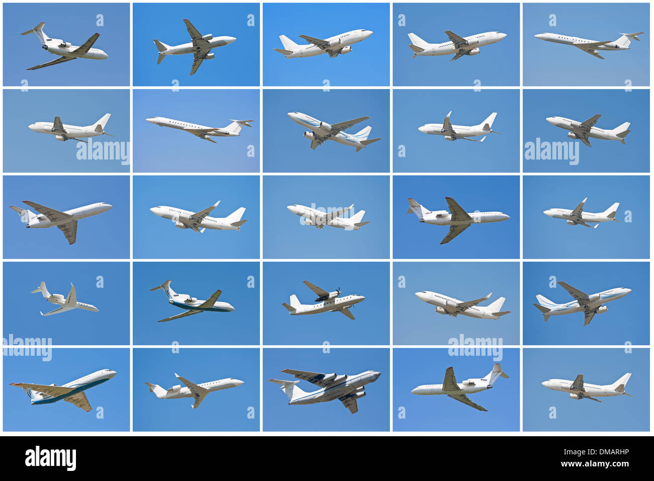 Airplane set collection hi-res stock photography and images - Alamy