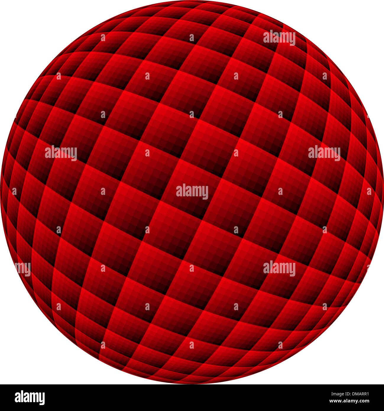 Metallic sphere on white Stock Vector Images - Alamy