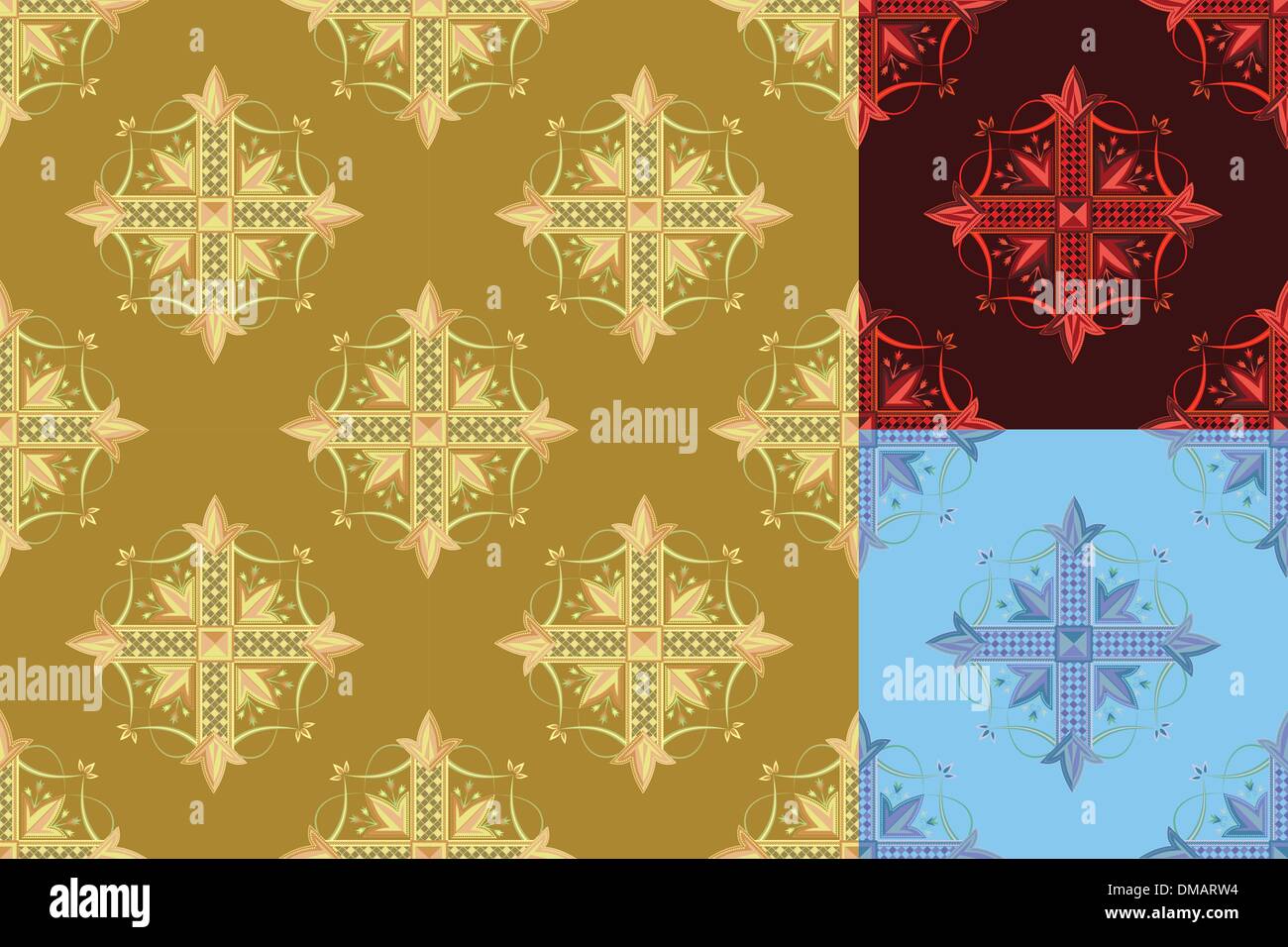 Seamless cross pattern hi-res stock photography and images - Alamy