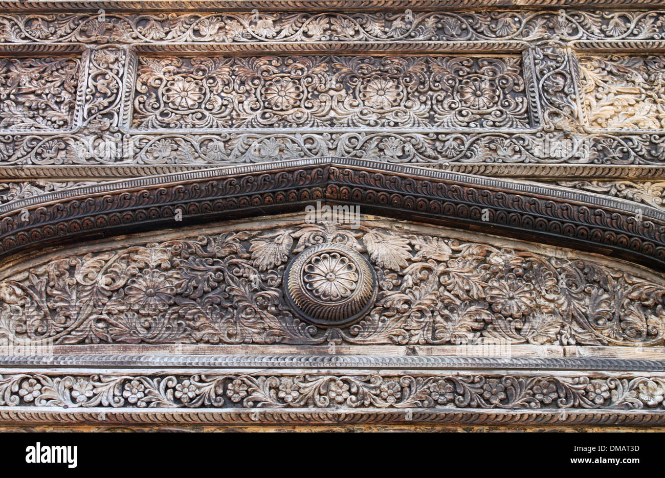 Wooden Door at Attock Fort, Pakistan Stock Photo - Alamy