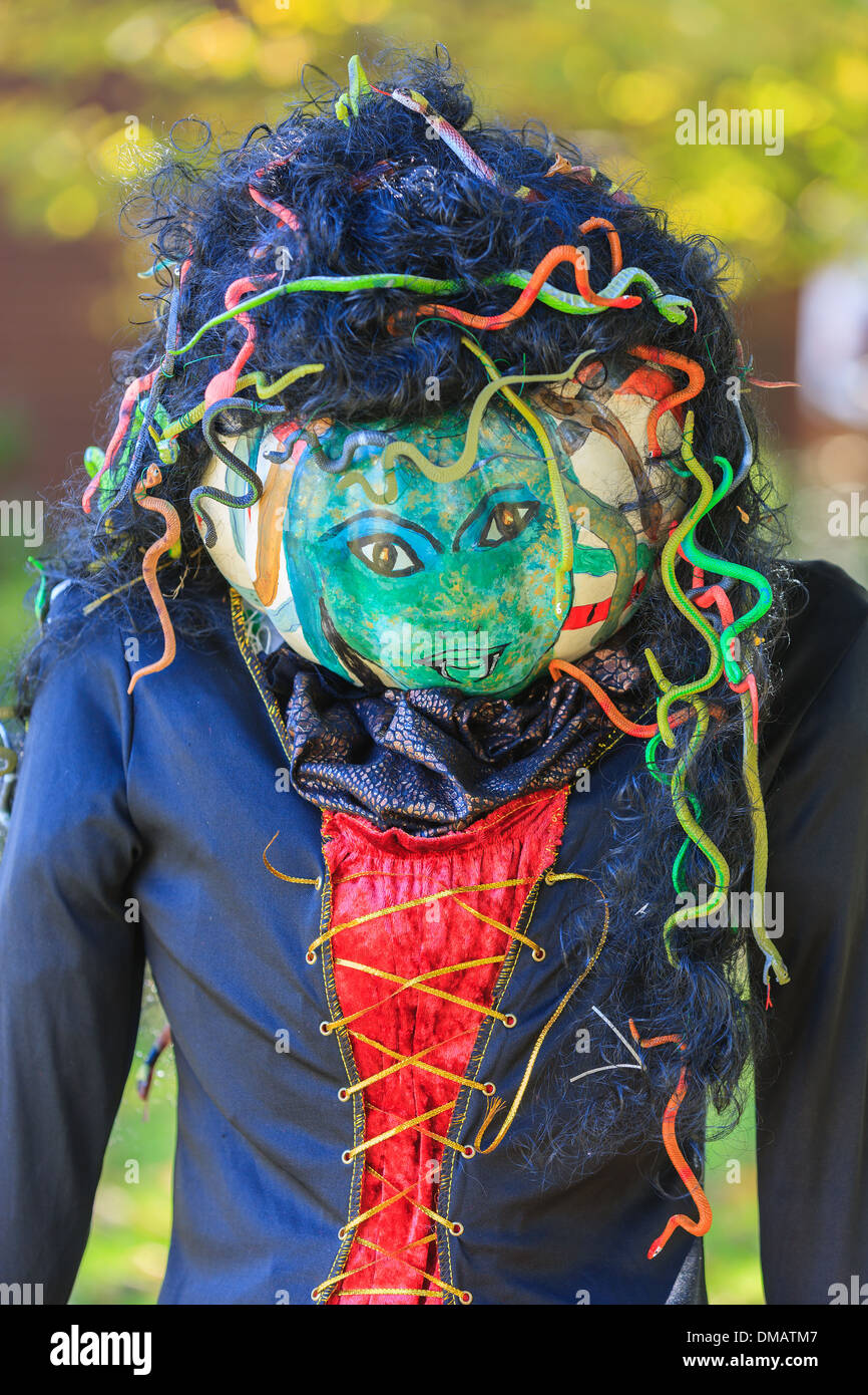 Puppets at Halloween in Chatham on Cape Cod in Massachusetts Stock ...