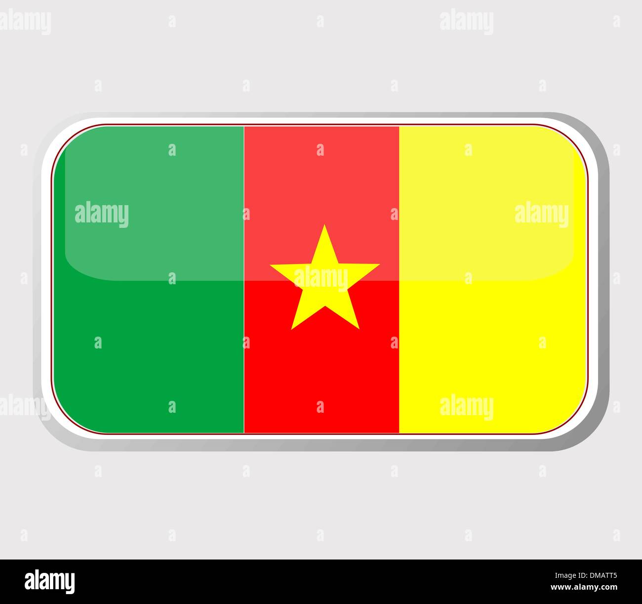 Country cameroon in red Stock Vector Images - Alamy