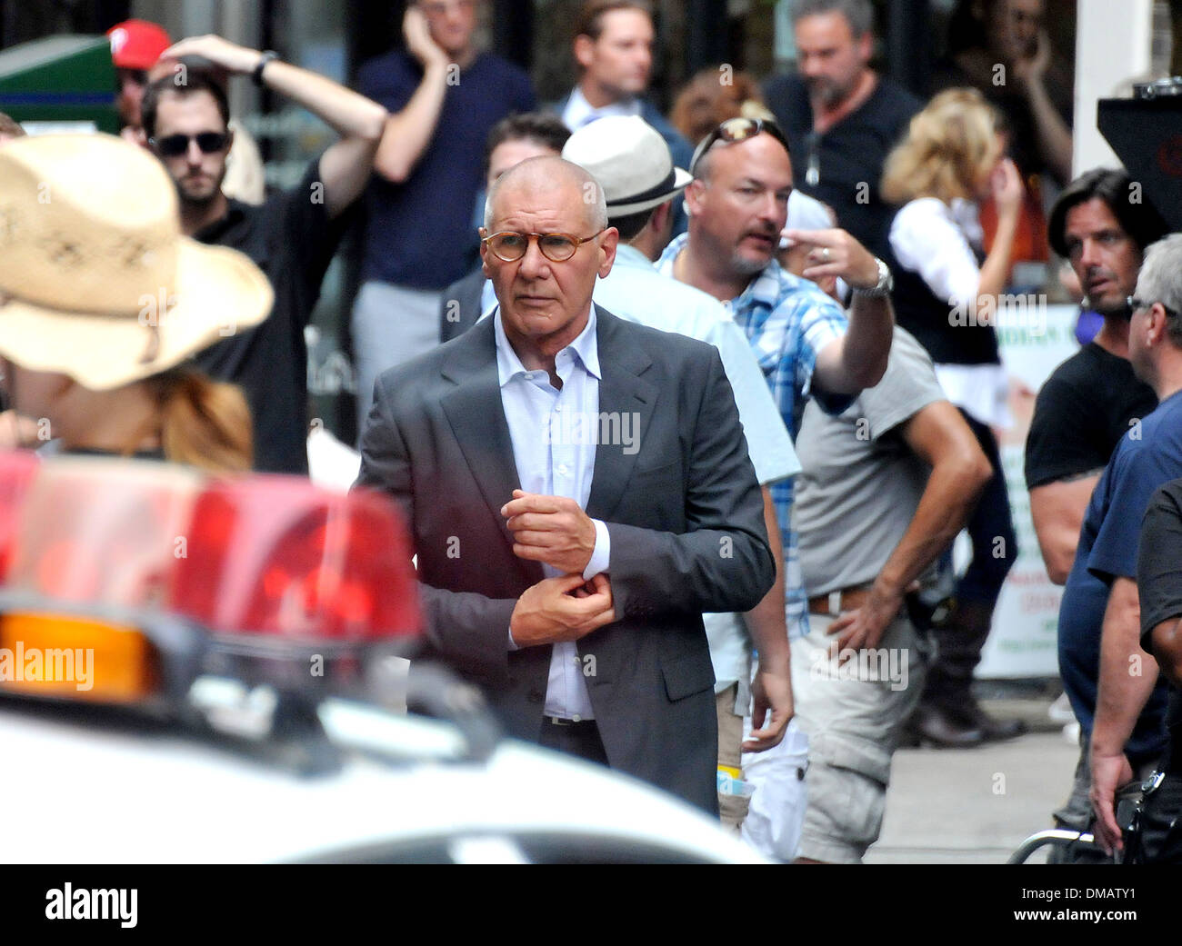 Harrison Ford filming on location for new movie 'Paranoia' Philadelphia ...