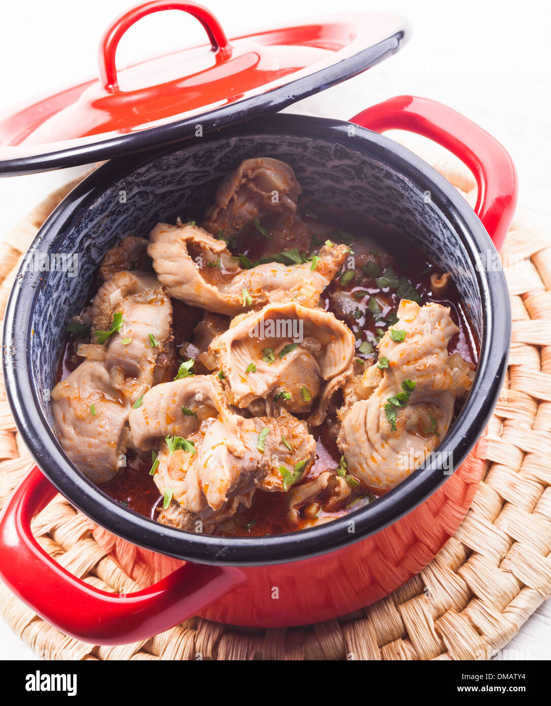 Chicken gizzard stew hi-res stock photography and images - Alamy