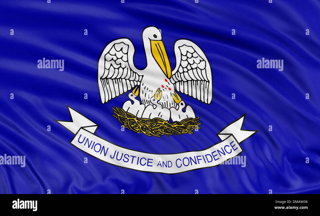 Louisiana flag hi-res stock photography and images - Alamy