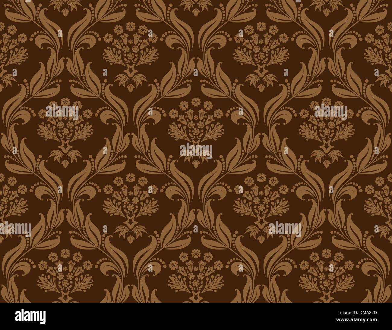 seamless damask pattern Stock Vector Image & Art - Alamy
