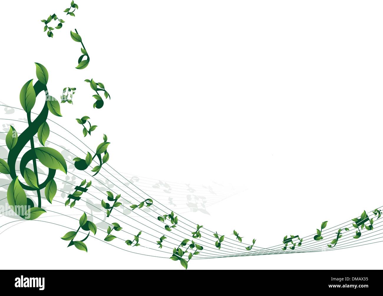 Green staff Stock Vector Images - Alamy