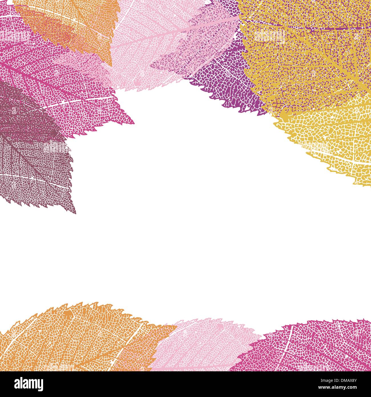 Colorful autumn template card. EPS 8 Stock Vector Image & Art - Alamy