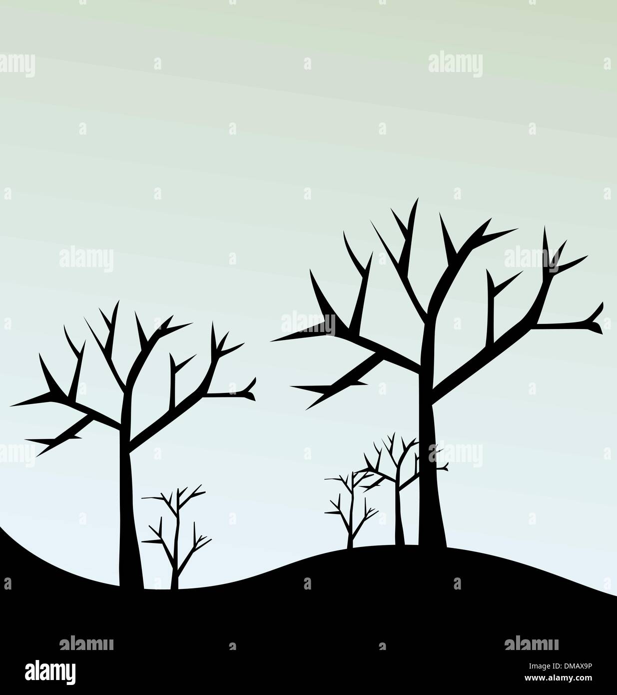 Abstract landscape countryside Stock Vector Images - Alamy