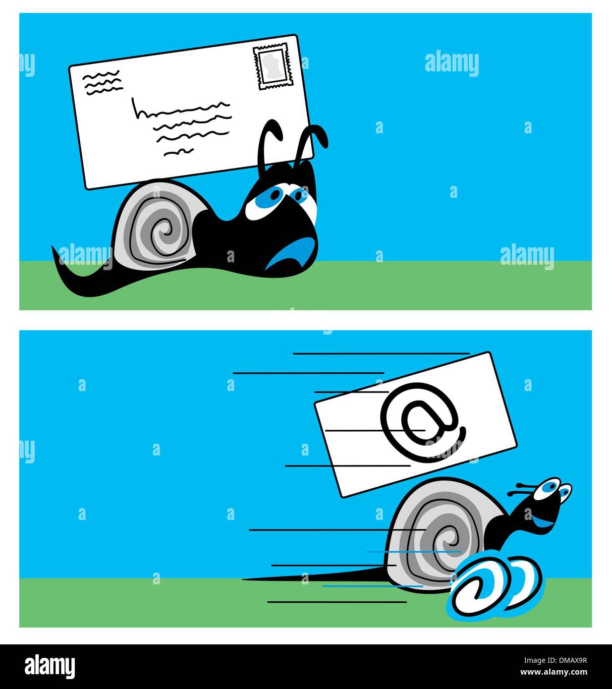 Snail Mail Cartoon