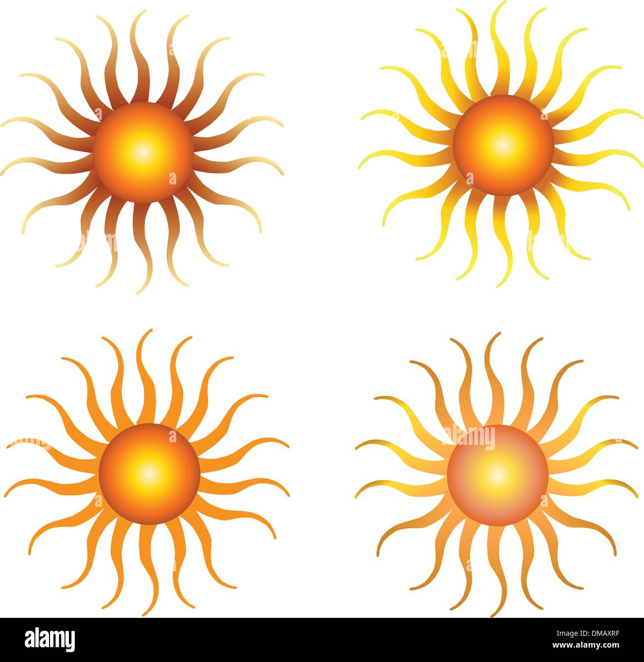 Morning sun vector vectors hi-res stock photography and images - Alamy