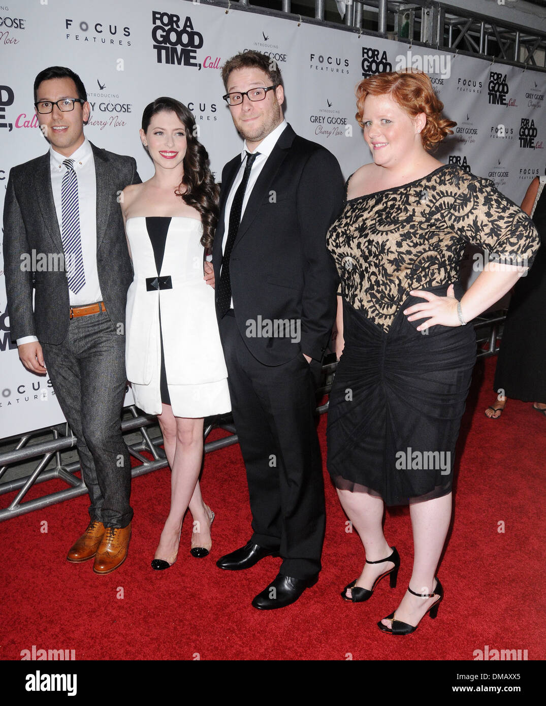 Jamie Travis Lauren Miller Seth Rogan and Katie Anne Naylon For A Good ...