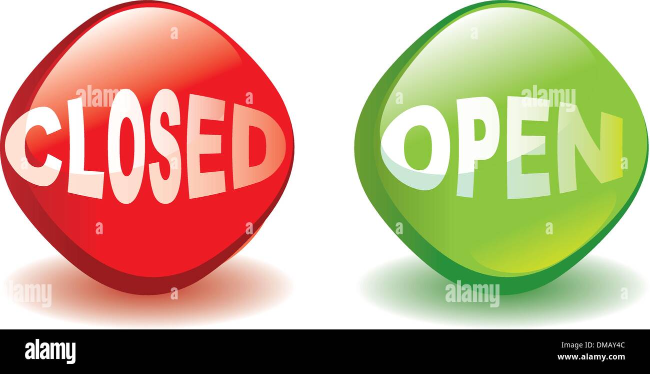 Closed evening Stock Vector Images - Alamy