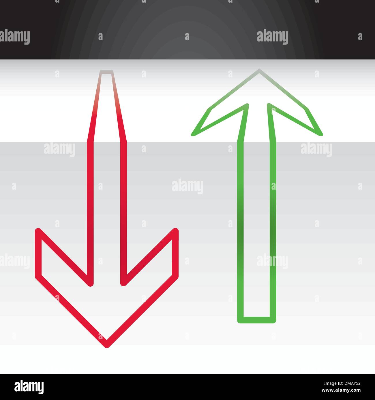 Arrows background vector abstract Stock Vector Image & Art - Alamy