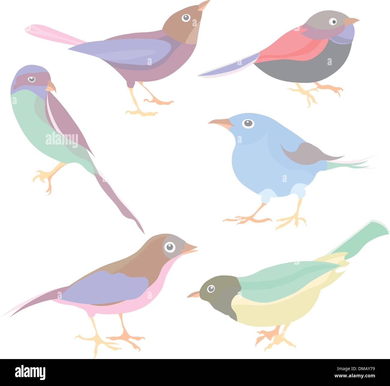 Favorite birds Stock Vector Images - Alamy