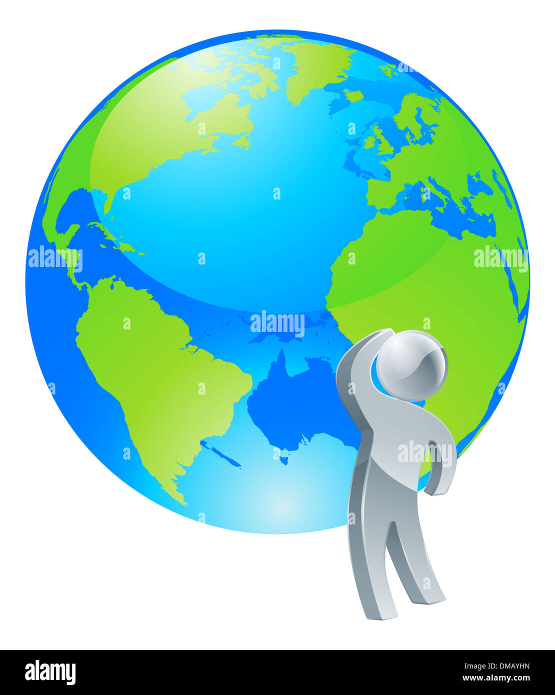 Example of the world Cut Out Stock Images & Pictures - Alamy