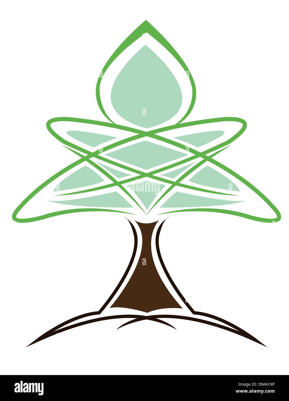 abstract big tree Stock Vector Image & Art - Alamy