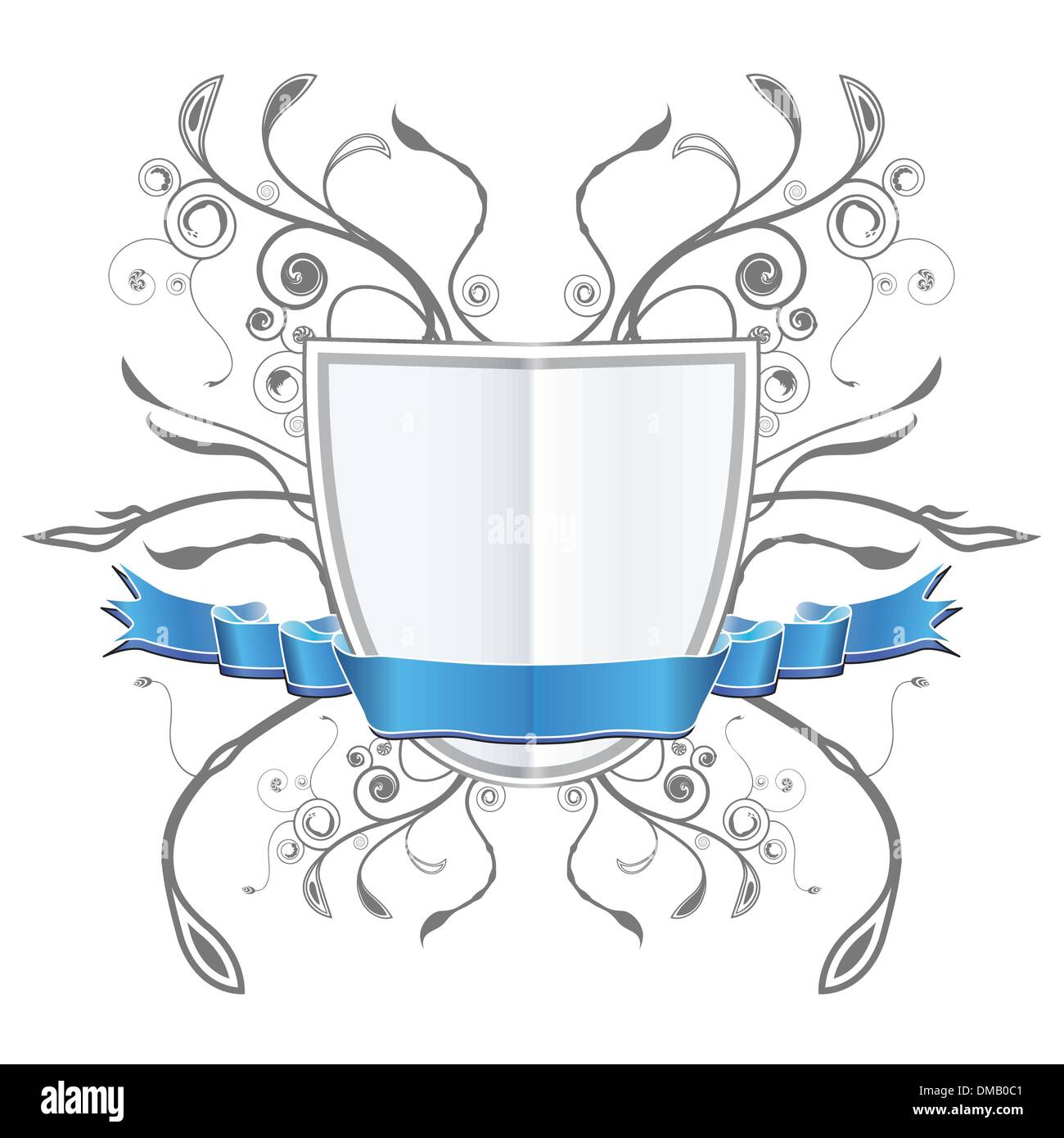 Floral coat of arms Stock Vector Image & Art - Alamy