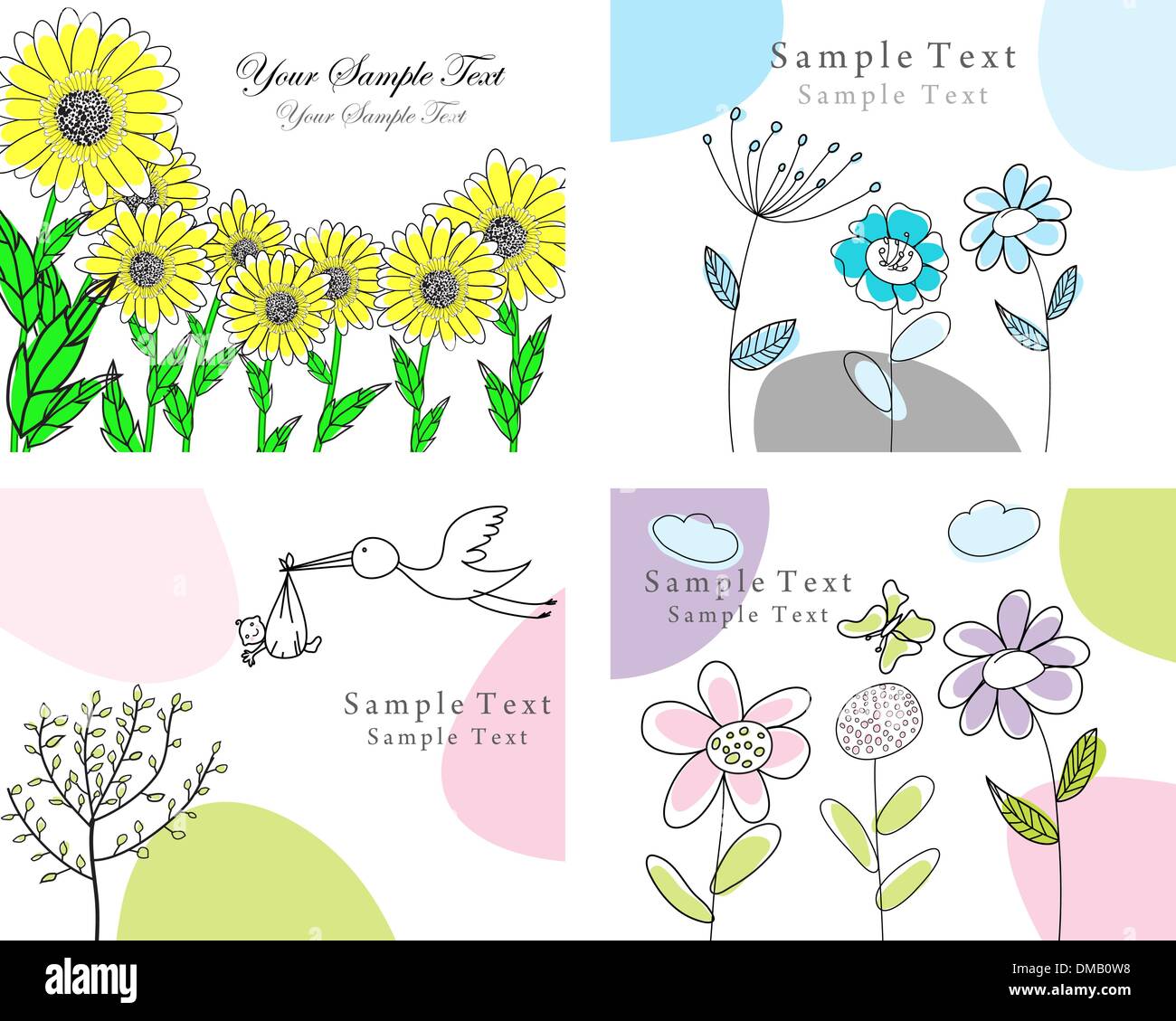 Congratulations cards Stock Vector Images - Alamy