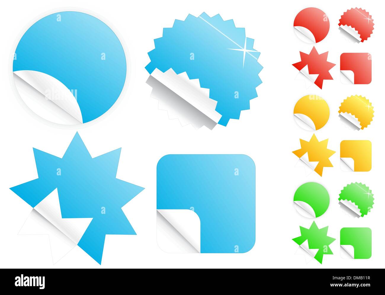 Modern stickers hi-res stock photography and images - Alamy