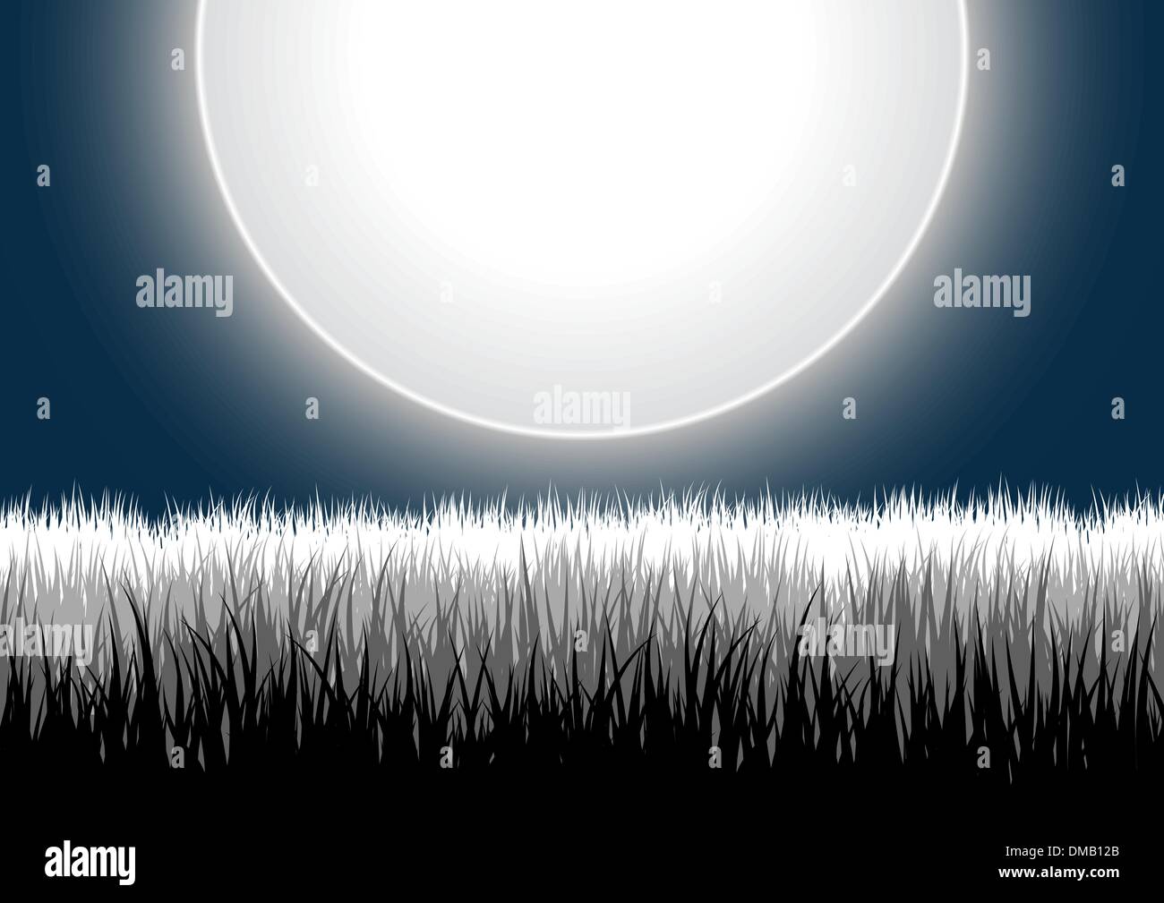 Grass Outline Illustration High Resolution Stock Photography and Images ...