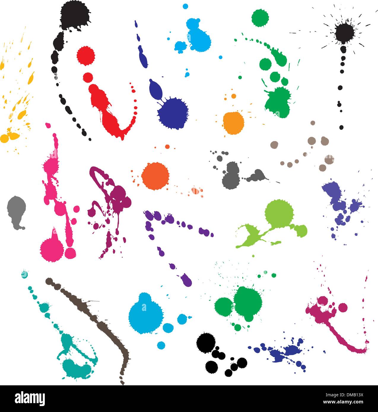 Ink splatter hi-res stock photography and images - Alamy