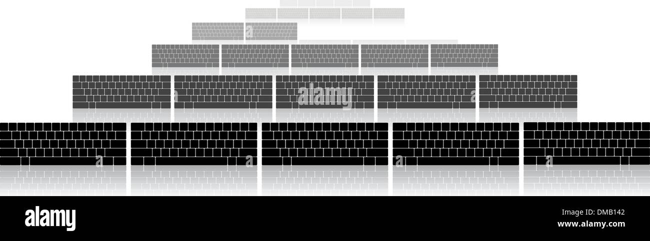 Computer keyboard concept Stock Vector Image & Art - Alamy