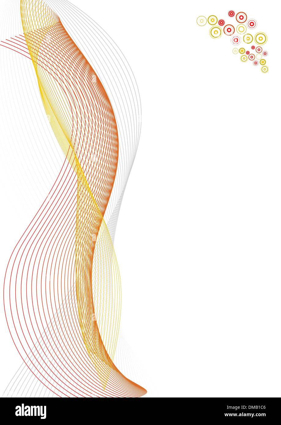 Abstract lines paper template with sample Stock Vector Image & Art - Alamy