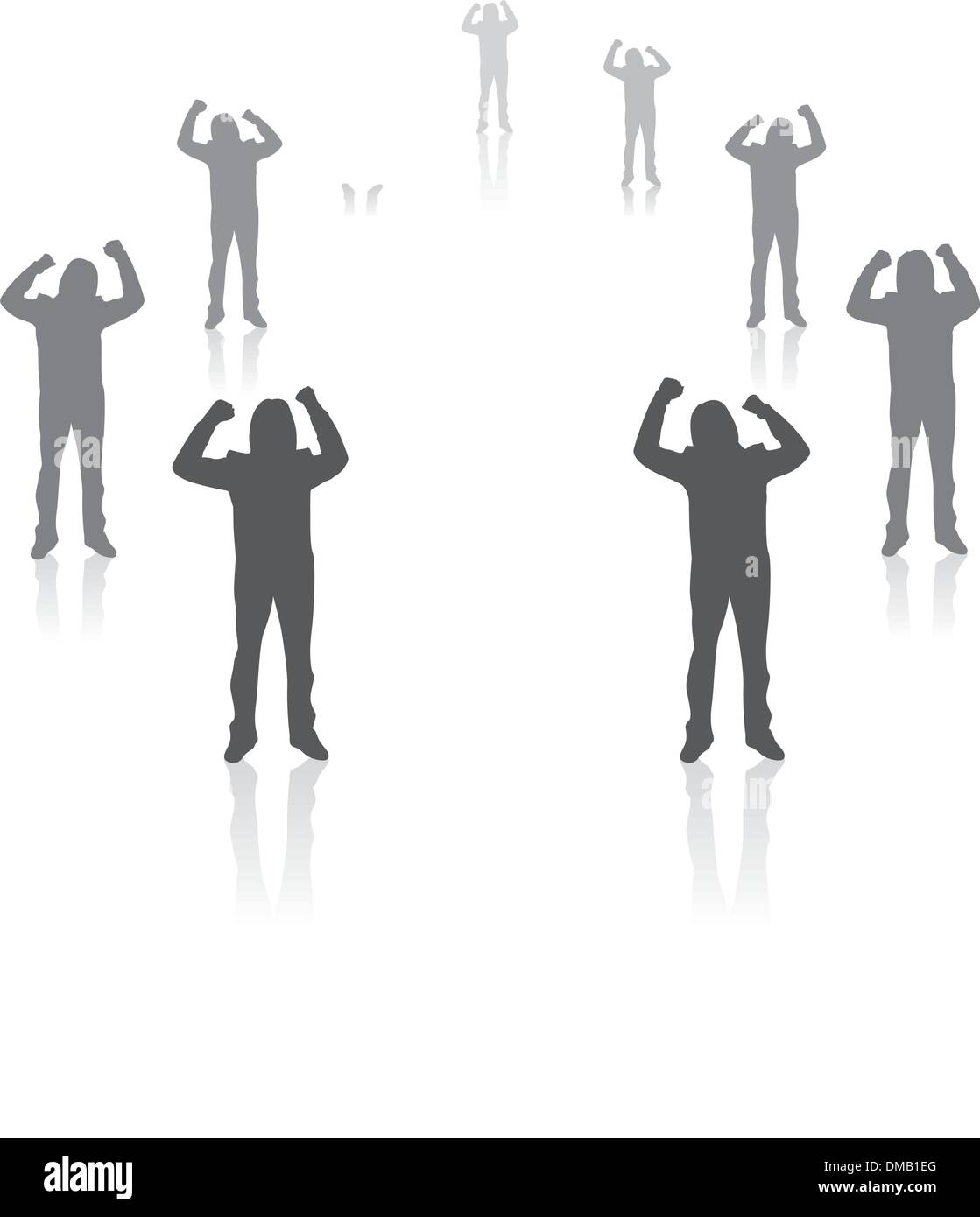 The winning team Stock Vector Images - Alamy