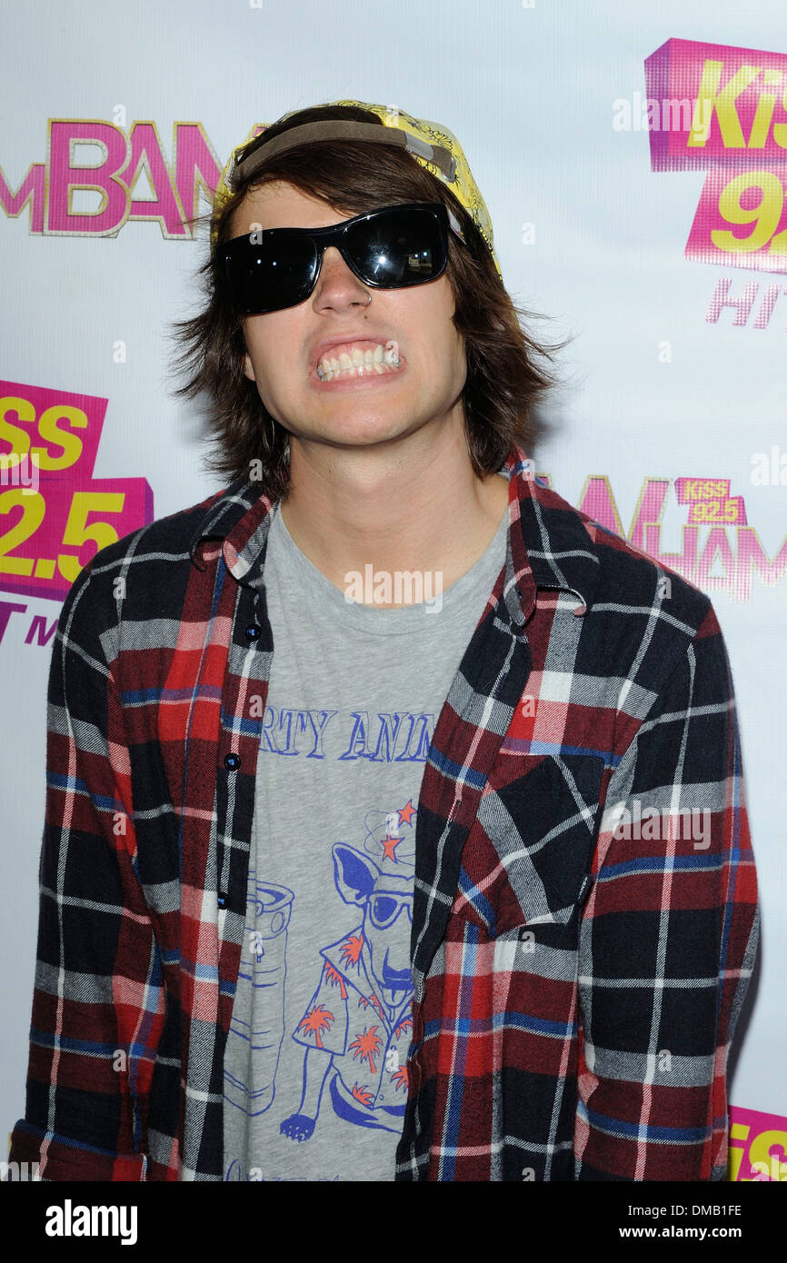 The Ready Set aka Jordan Witzigreuter KissFM 92.5 Wham Bam 2012 held at ...