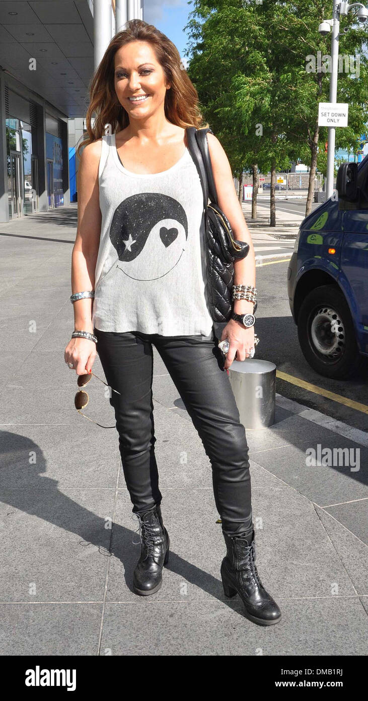 Jo Jordan arrives filming of second series of TV3's 'Dublin Housewives ...