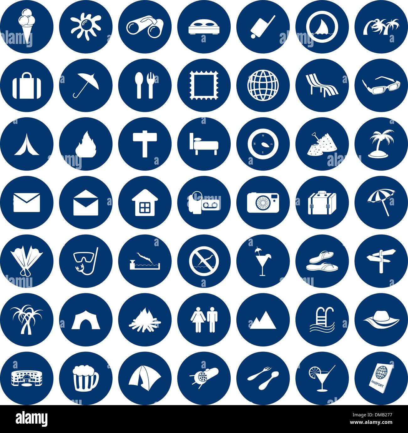 travel icons set Stock Vector Image & Art - Alamy