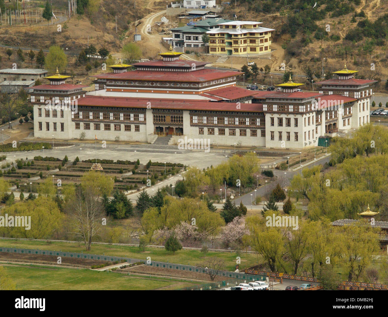 The new Bhutanese Parliament building in Thimphu,Bhutan Stock Photo - Alamy