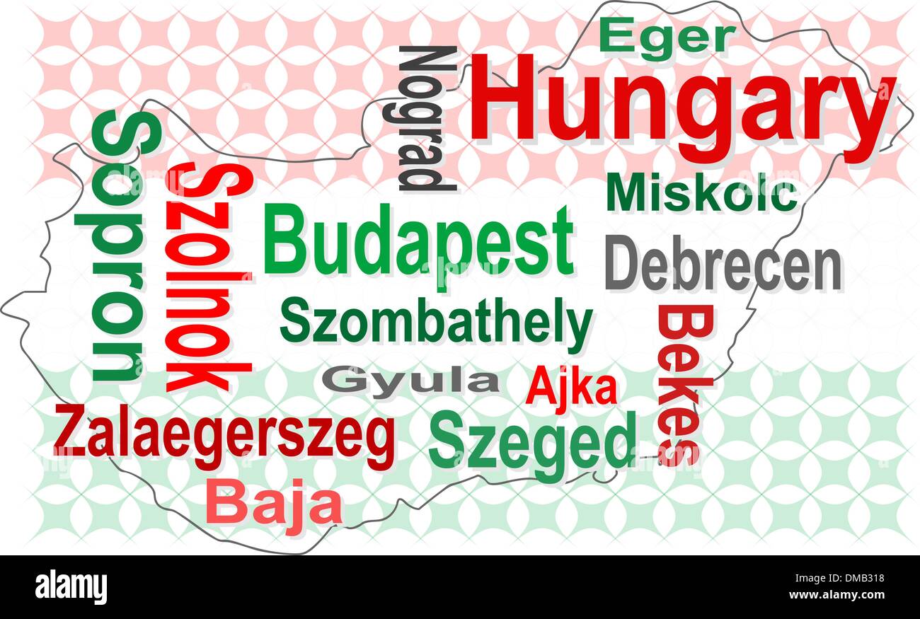 Budapest word Stock Vector Images - Alamy
