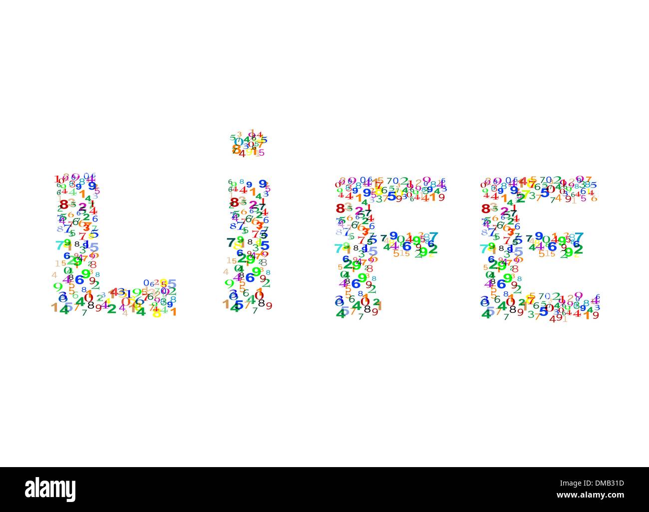 Word order made colorful hi-res stock photography and images - Alamy