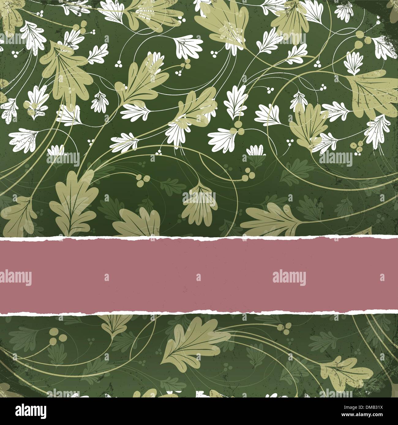 Vintage gift green background. Vector EPS10 Stock Vector Image & Art ...