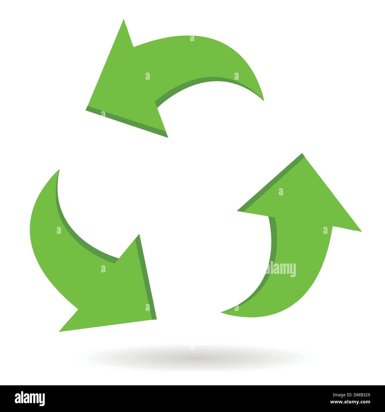 Recycle three arrows hi-res stock photography and images - Alamy