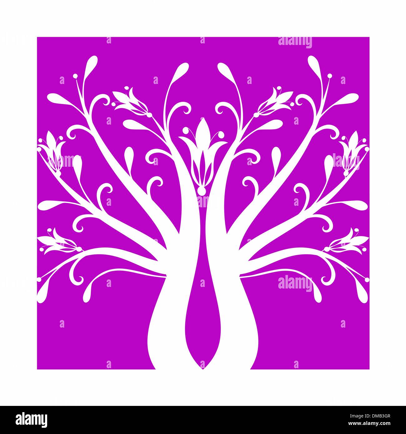 Black tree art Cut Out Stock Images & Pictures - Alamy