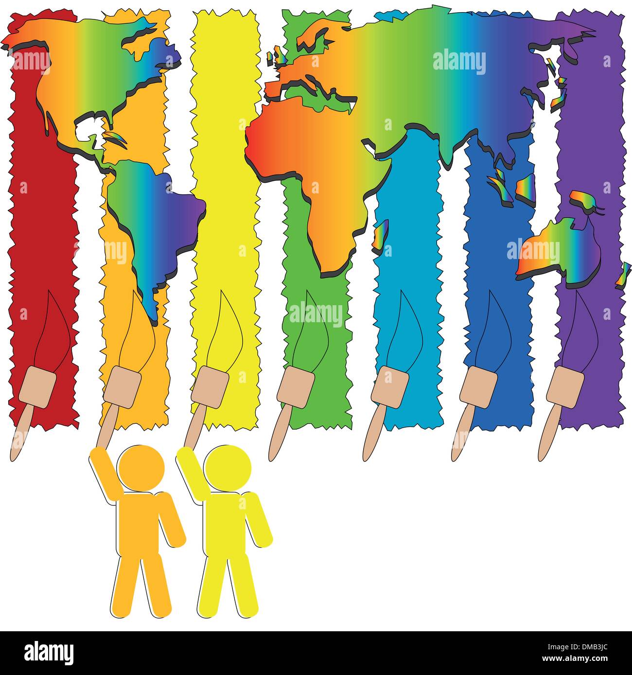 Varicoloured Stock Vector Images - Alamy